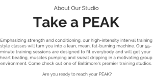 PEAK Performance Interval Training | Don't Plateau, Reach your PEAK